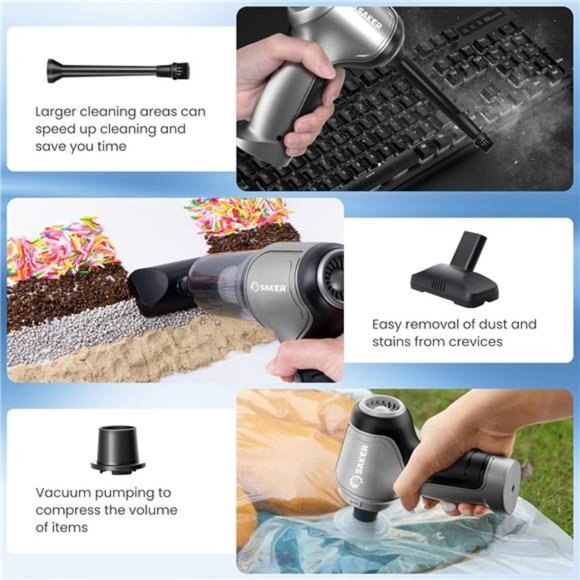 Other | Mini Portable Vacuum Cleaner 3 In 1 Keyboard Wireless Handheld ...